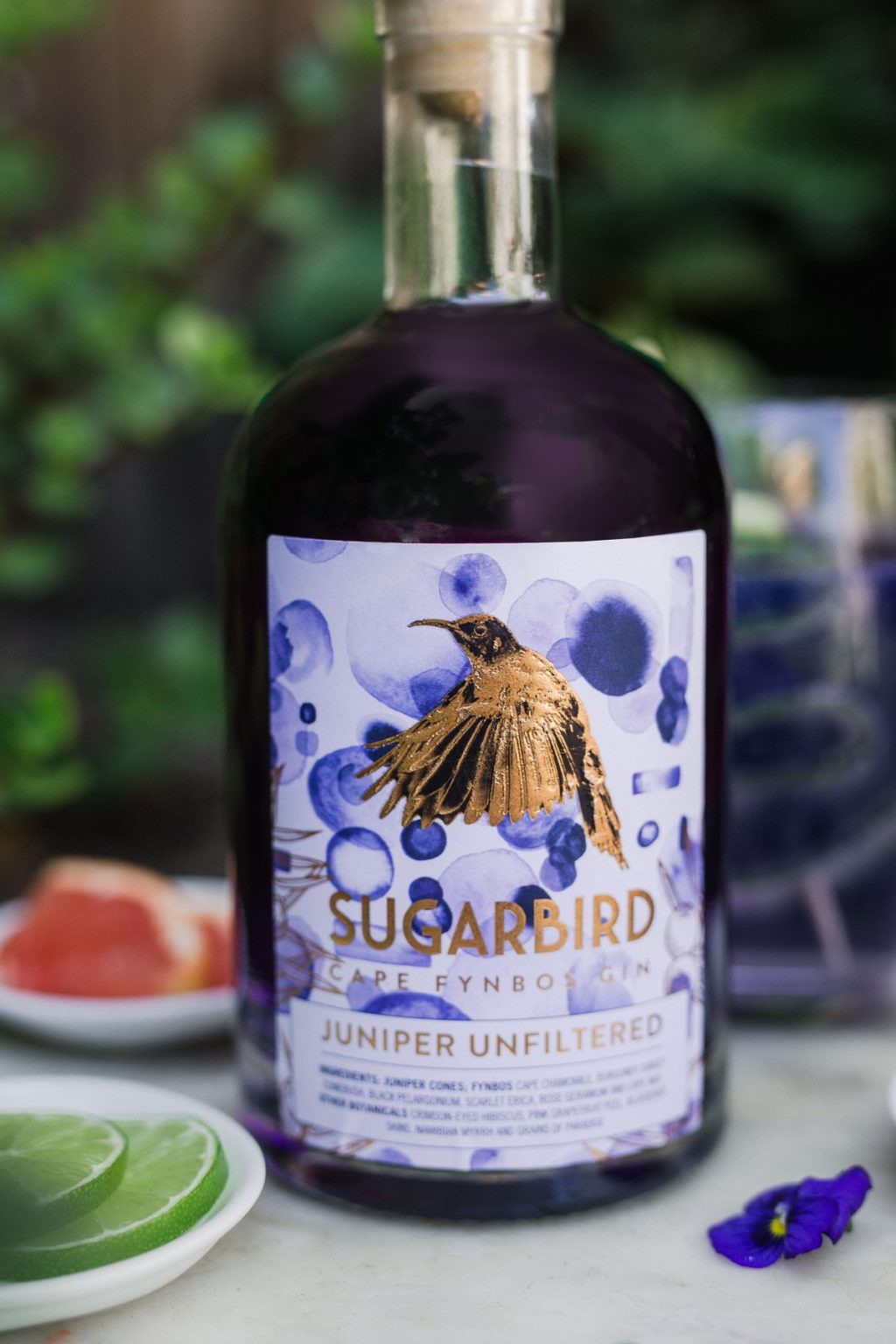 Sugarbird Juniper Unfiltered Fynbos Craft Gin - Sunrange
